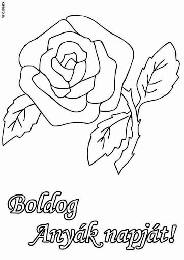 Anyák napi kifestők, színezők - Anyák napjára 2026